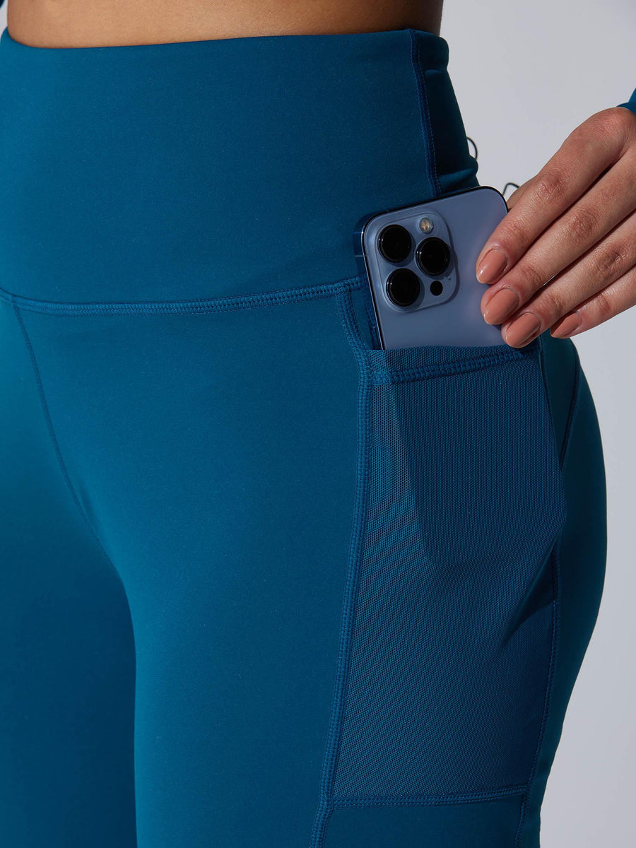 Blue All-Day Flex Flare Pants | Move in Style – Buy Now | Cava ...