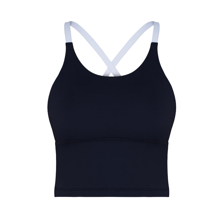 Black Cross Back Sports Bra – CAVA Athleisure Pvt Ltd