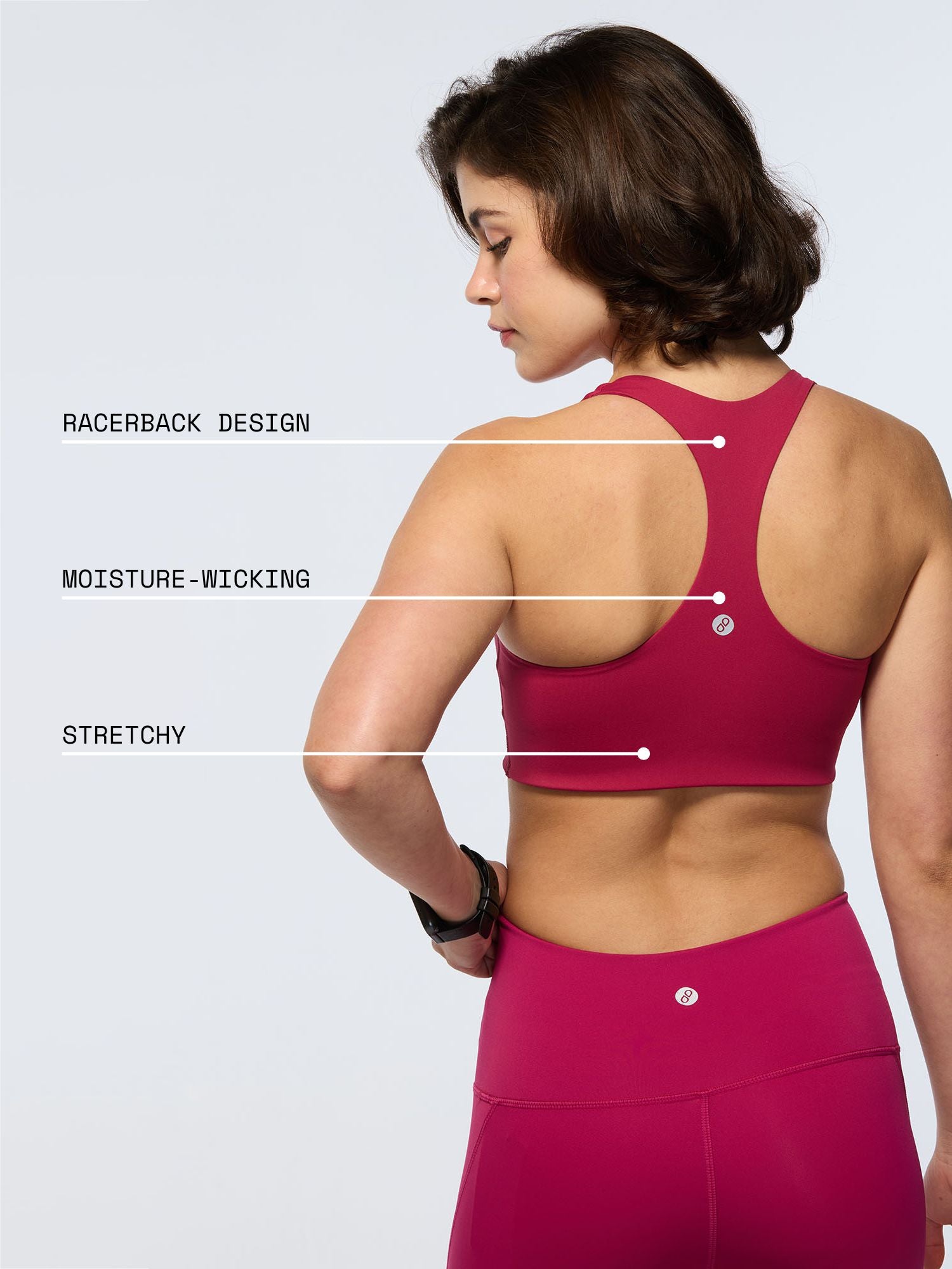 Ruby All Square Sports Bra | Shop Now for Style & Support at Cava ...