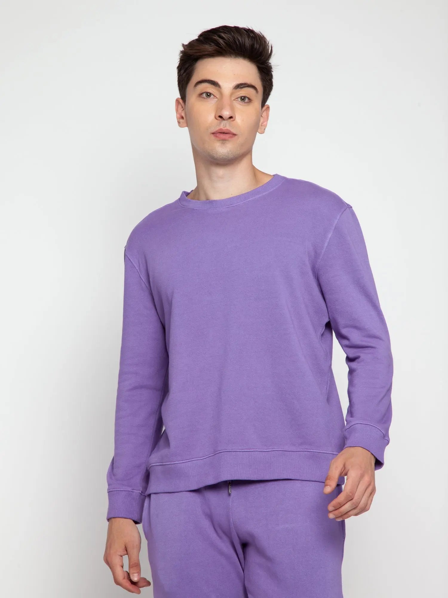 Violet Purple Sweatshirt - CAVA athleisure – CAVA Athleisure Pvt Ltd